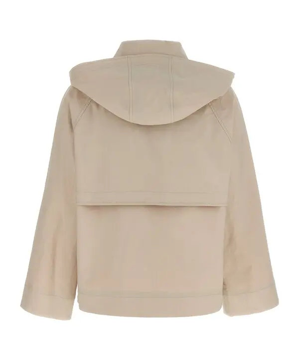 YVES SALOMON Hooded Utility Jacket