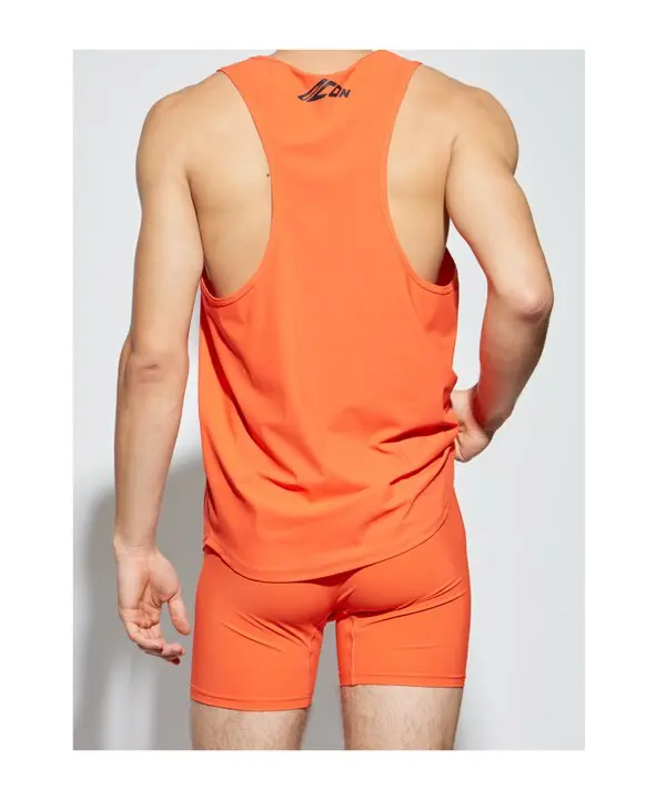 Dsquared2 Logo Printed Sleeveless Vest - Orange