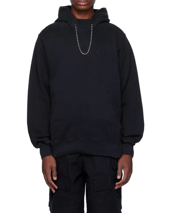 AMBUSH Ballchain Long-sleeved Hoodie - Black