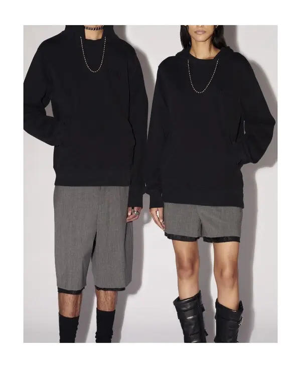 AMBUSH Ballchain Long-sleeved Hoodie - Black