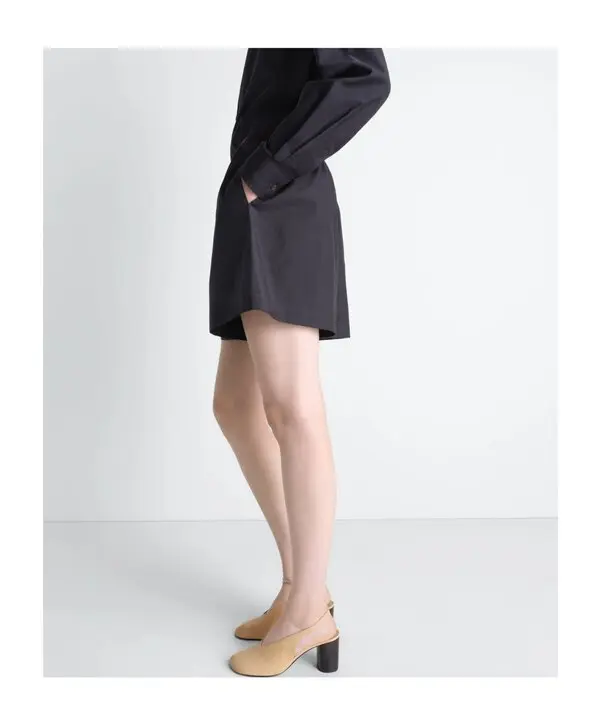 LEMAIRE Boxer Shorts With Elastic Waistband - Squid Ink