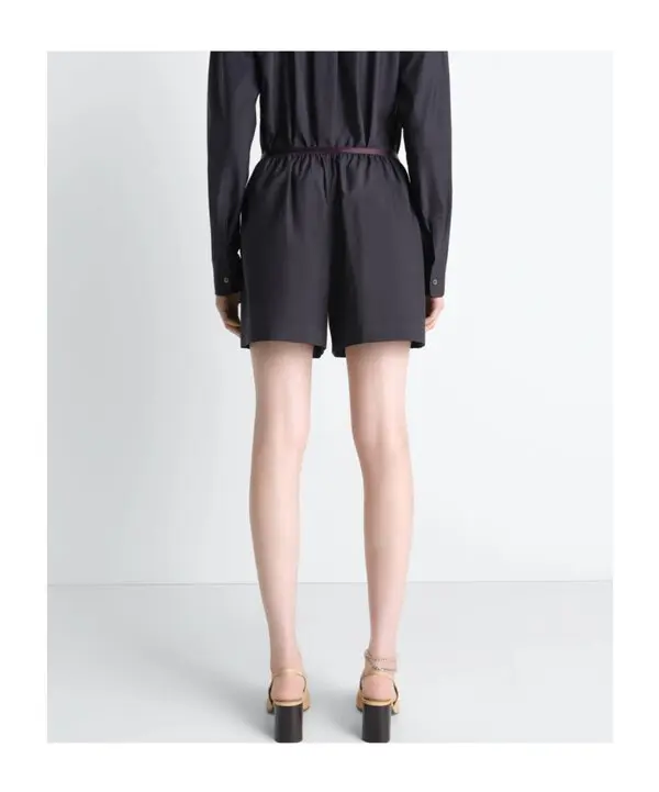 LEMAIRE Boxer Shorts With Elastic Waistband - Squid Ink