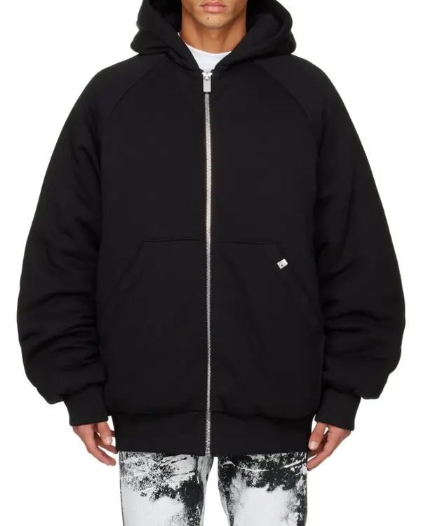 1017 Alyx 9sm Padded Zip-up Hooded Jacket
