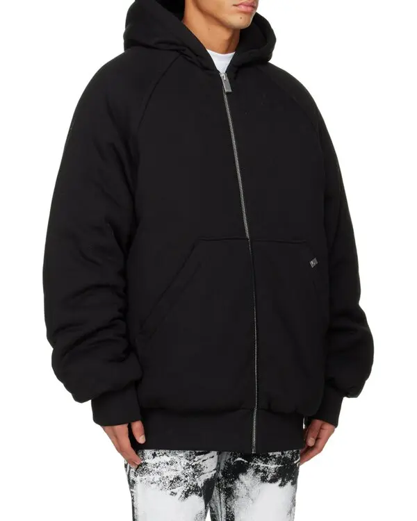 1017 Alyx 9sm Padded Zip-up Hooded Jacket