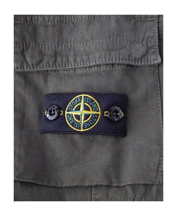 Stone Island Corduroy Straight-leg Cargo Trousers