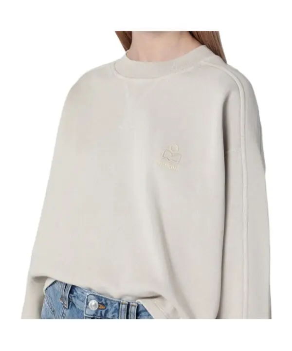 Isabel Marant Étoile Crewneck Sweatshirt With Embroidered Logo