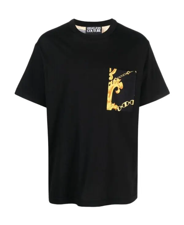 Versace Baroque-pattern Crewneck T-shirt