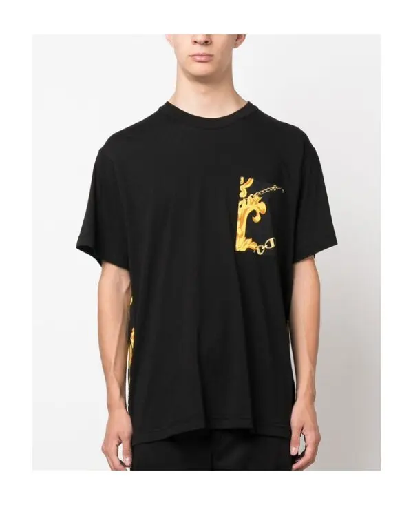 Versace Baroque-pattern Crewneck T-shirt