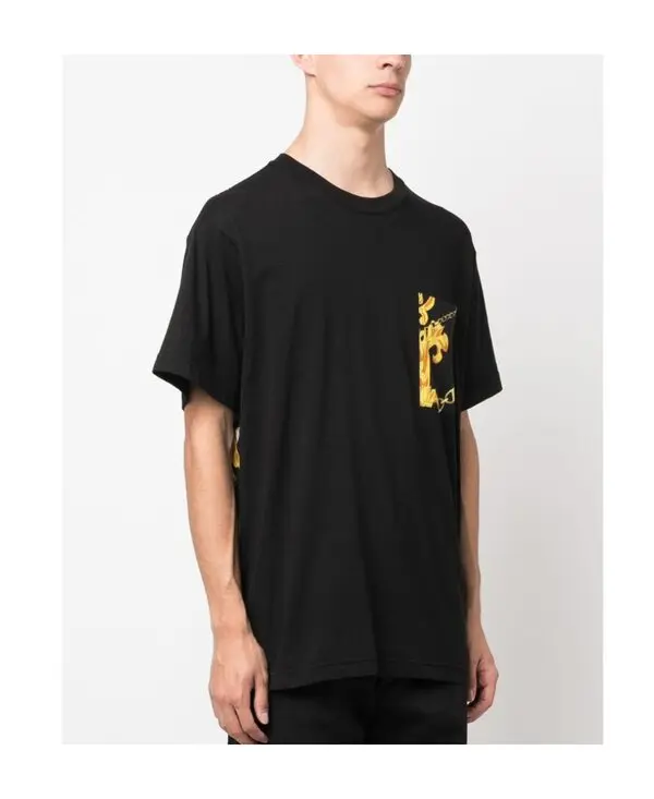 Versace Baroque-pattern Crewneck T-shirt