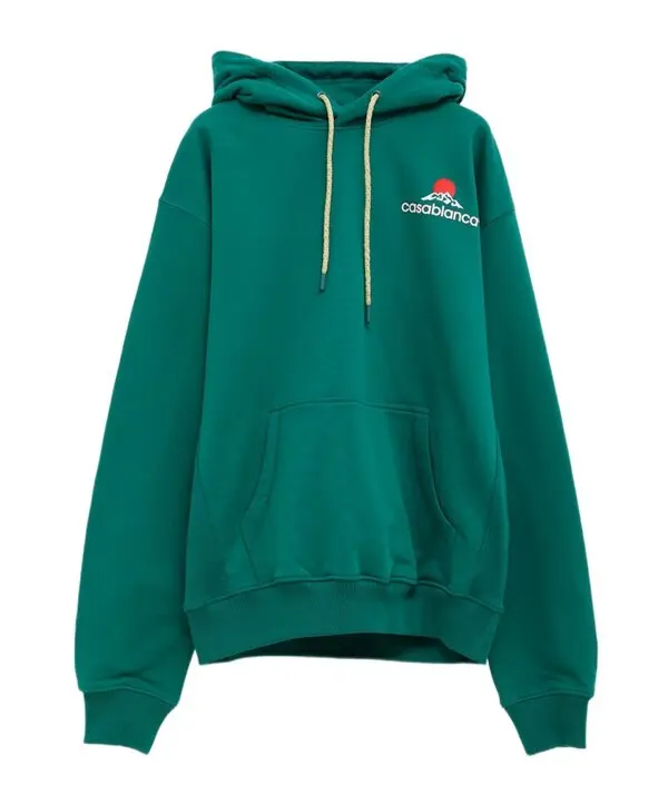 Casablanca Montagne Hooded Sweatshirt - Green