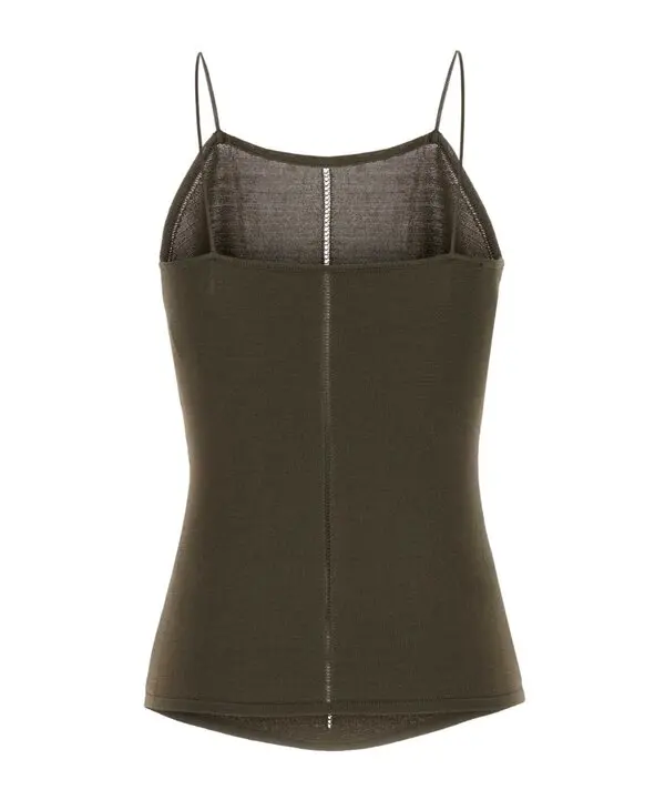 LEMAIRE Spaghetti Strap Top - Green