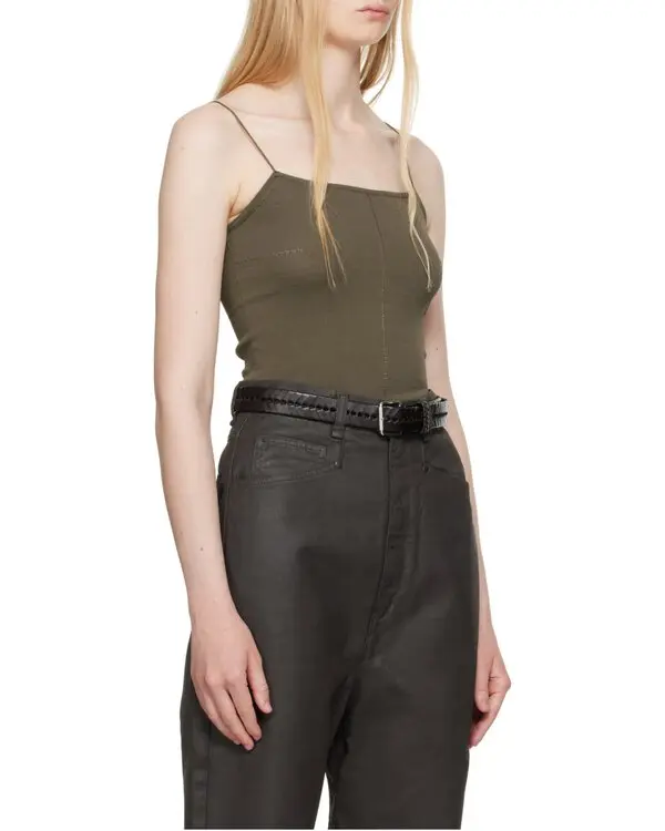 LEMAIRE Spaghetti Strap Top - Green