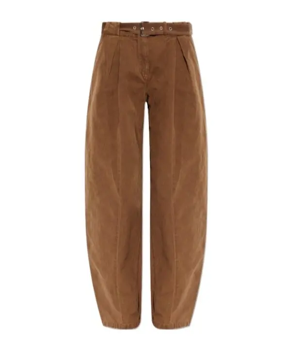 Blumarine Pleated Belted Trousers