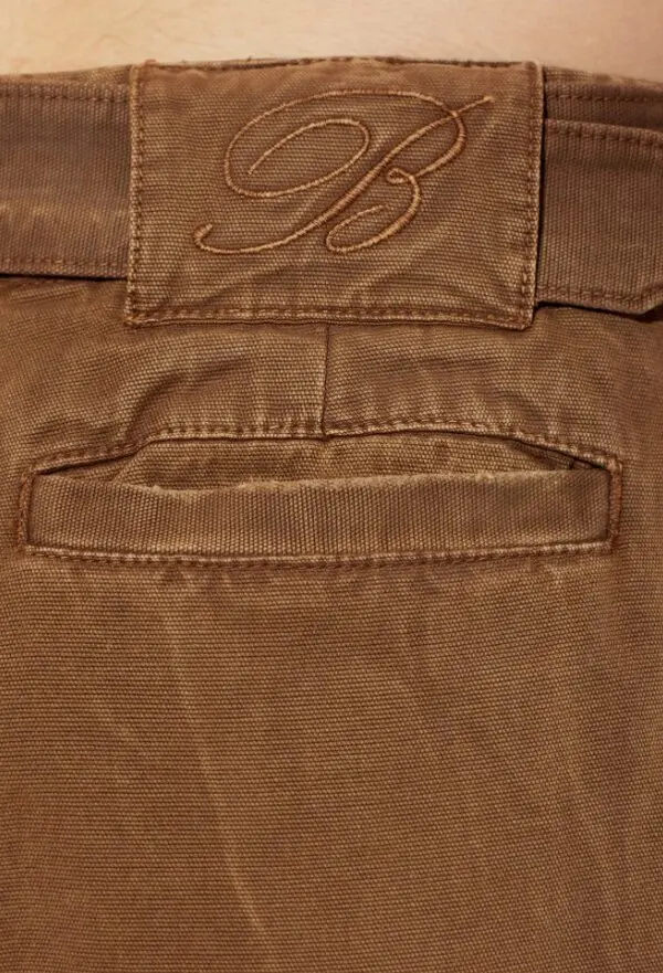 Blumarine Pleated Belted Trousers