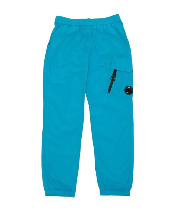 C.P. COMPANY Elastic Waist Cargo Pants - Blue