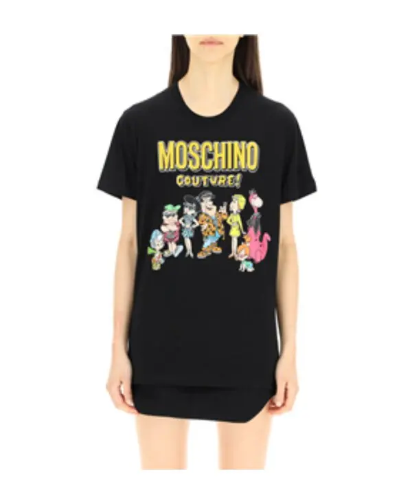 Moschino X The Flintstones Graphic Print T-shirt