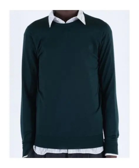 John Smedley Lundy Crewneck Jumper - Black