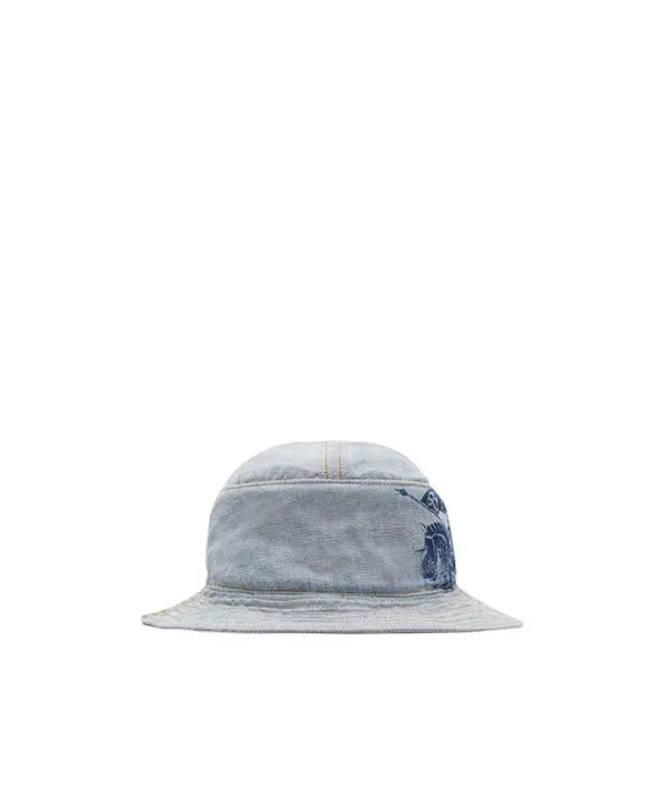 Burberry Logo-print Denim Bucket Hat