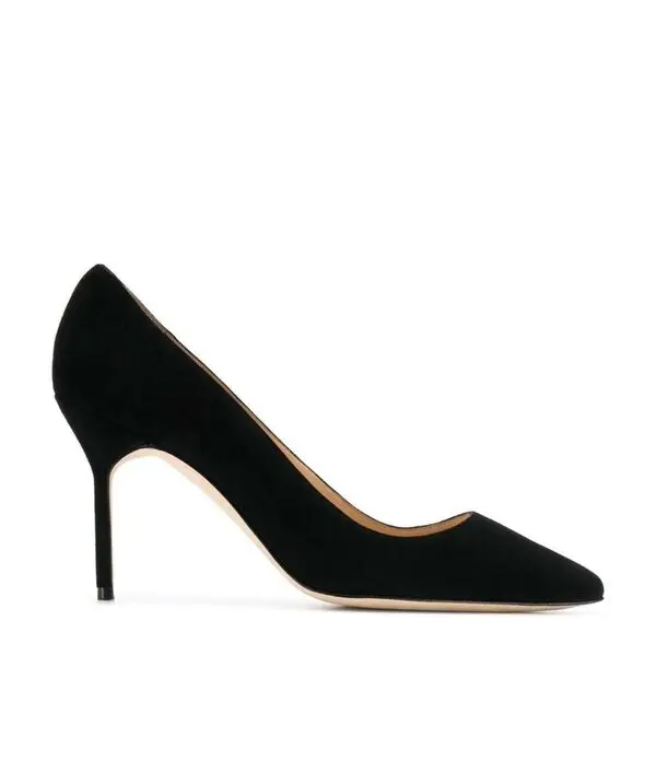 Manolo Blahnik Bb 90mm Pointed Pumps - Black