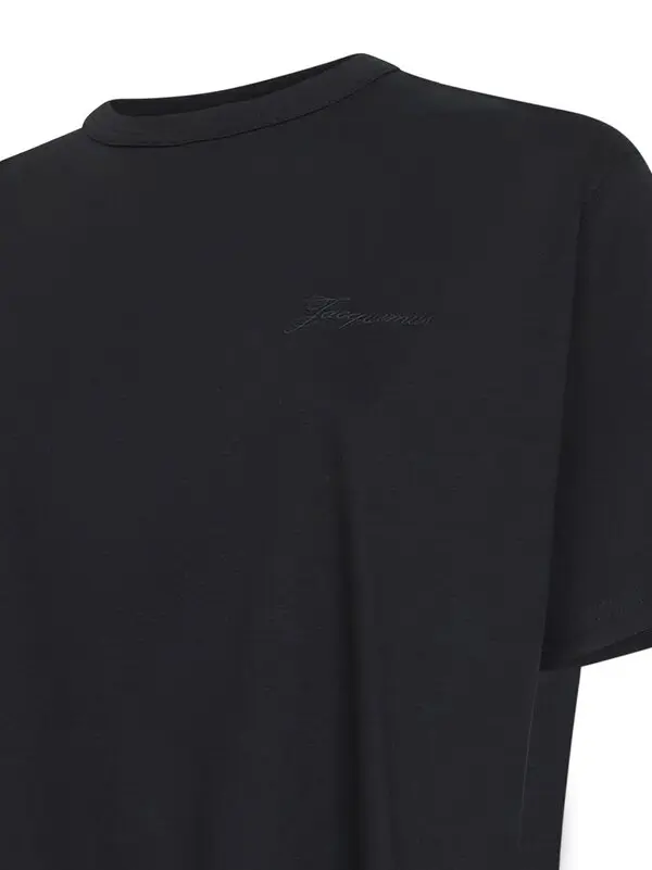 Jacquemus Logo Embroidered Crewneck T-shirt