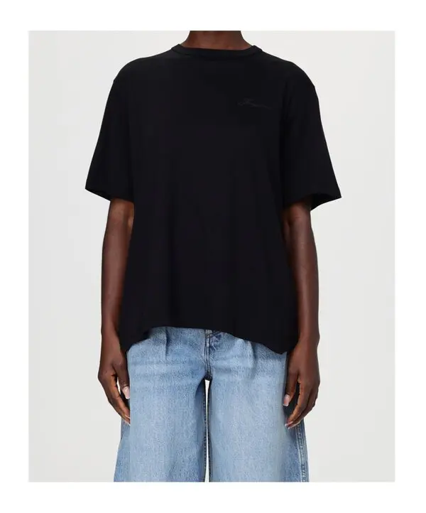 Jacquemus Logo Embroidered Crewneck T-shirt