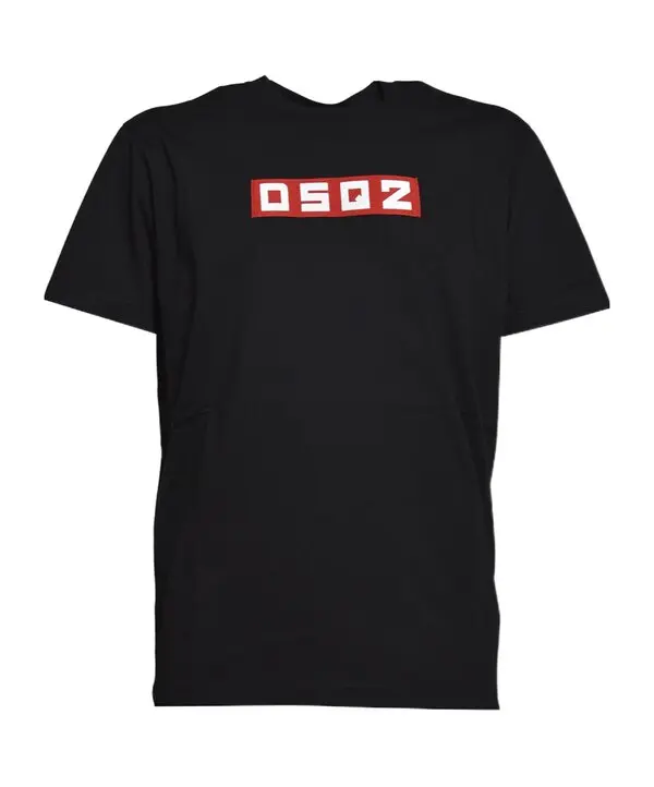 Dsquared2 Logo Patch Crewneck T-shirt