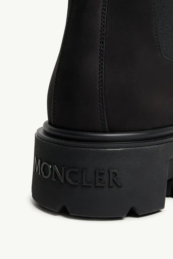 Moncler Peak City Chelsea Boots - Black
