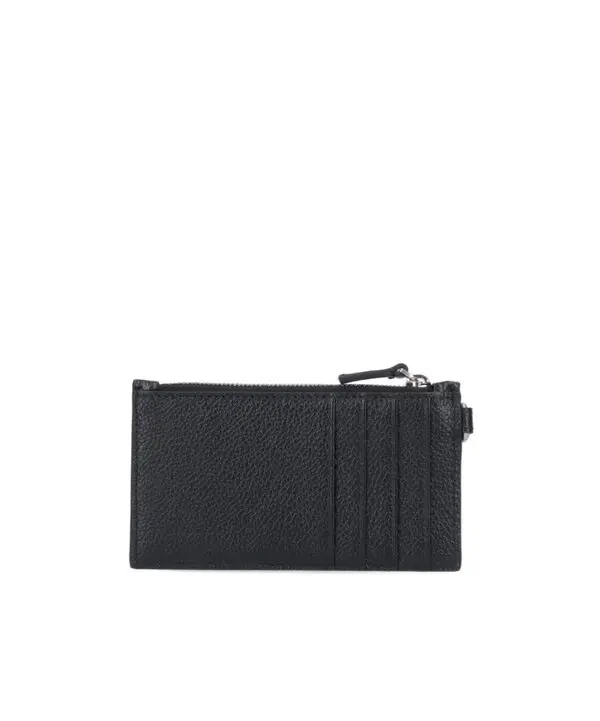 Balenciaga Logo Printed Keyring Cardholder