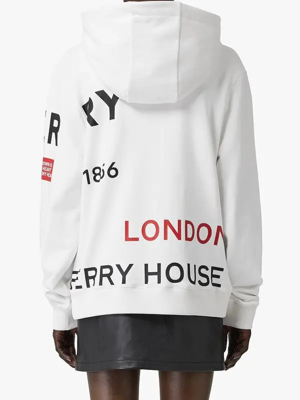 Burberry Horseferry Print Oversized Hoodie