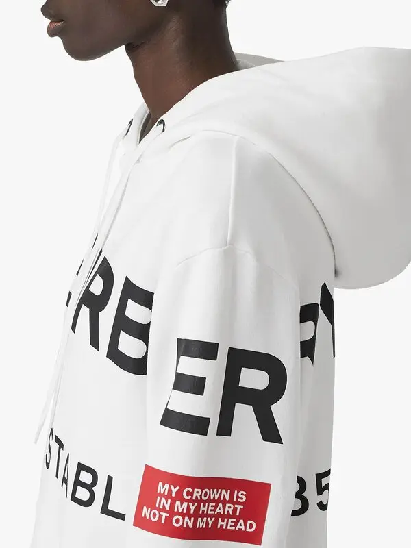 Burberry Horseferry Print Oversized Hoodie