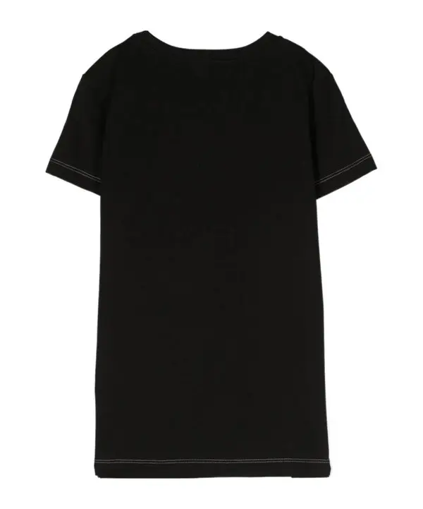 Missoni Logo Embroidered Cotton T-shirt - Black
