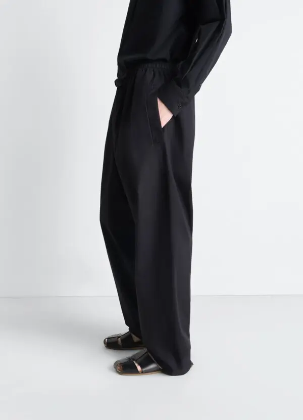 LEMAIRE Relaxed Fit Pyjama Pants - Black