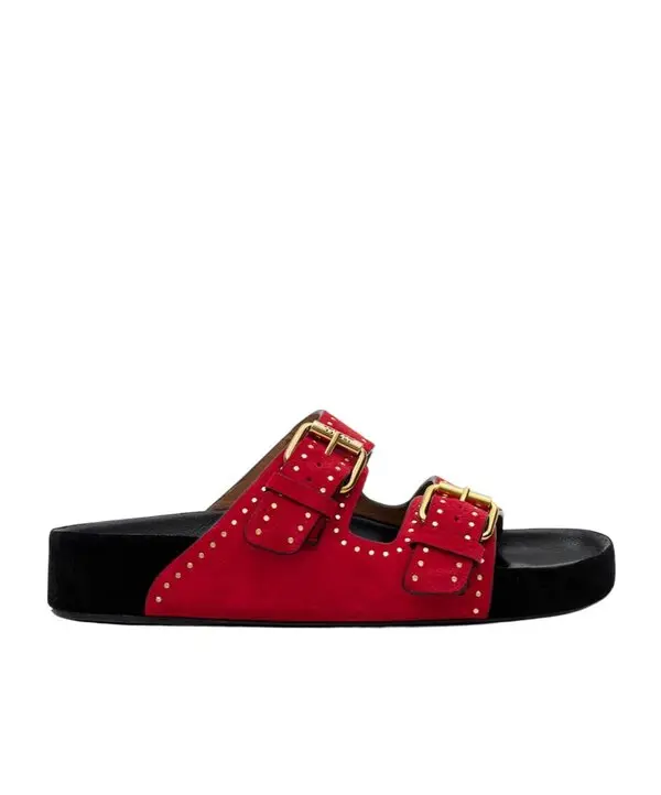 Isabel Marant Étoile Lennyo Sandals - Red