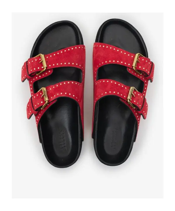 Isabel Marant Étoile Lennyo Sandals - Red