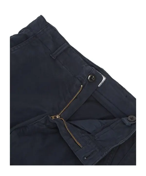 C.P. COMPANY Belt Loop Cargo Pants With Mirror Detail - Navy