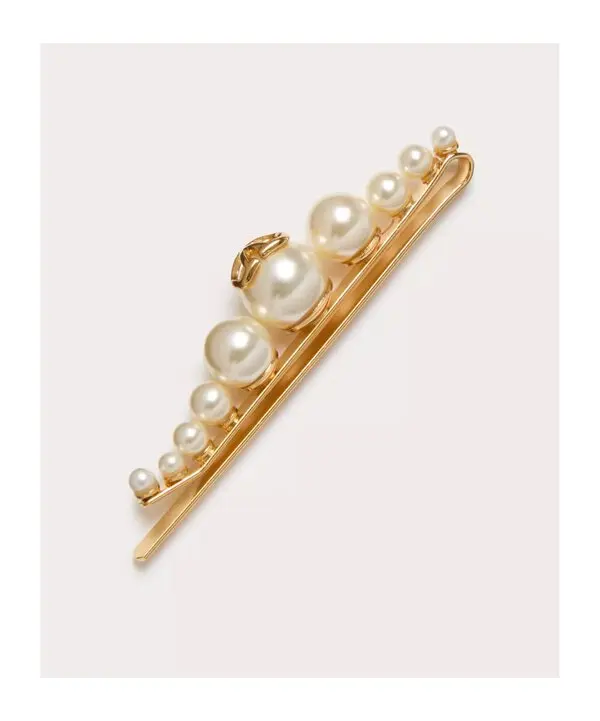 Valentino Garavani Vlogo Signature Hair Clip