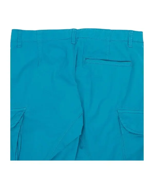 C.P. COMPANY Stretch Gabardine Cargo Pants - Blue