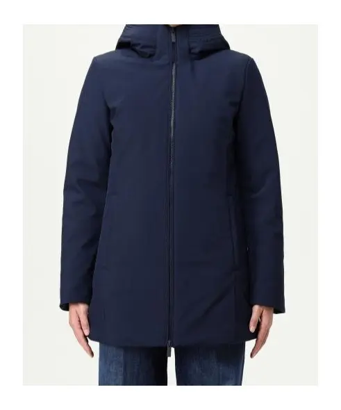 Woolrich Hooded Quilted Parka - Black