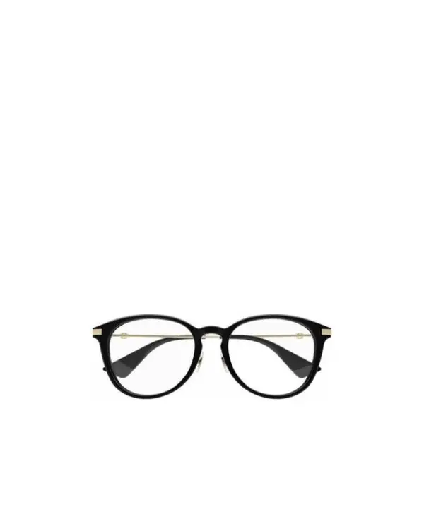 Gucci Eyeglasses Round Frame - Black