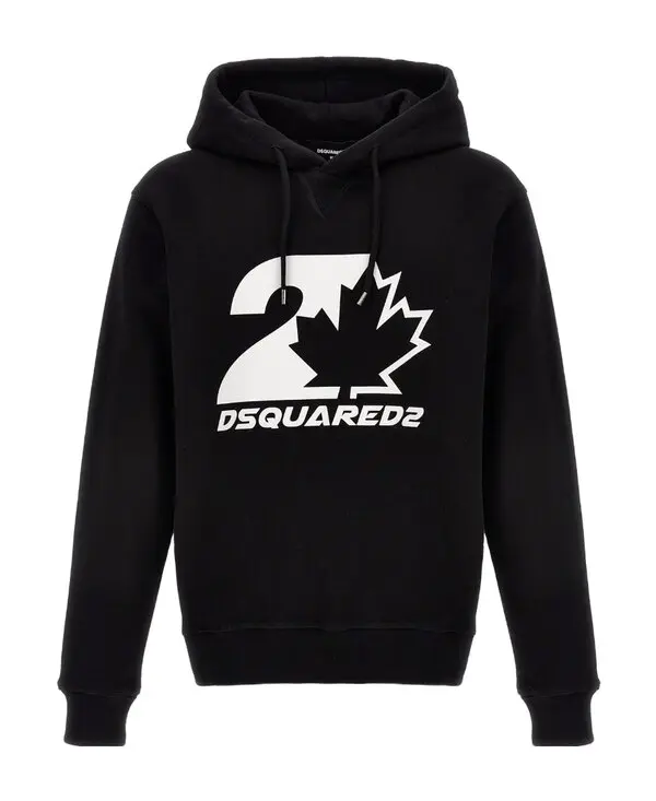 Dsquared2 Logo-printed Drawstring Hoodie