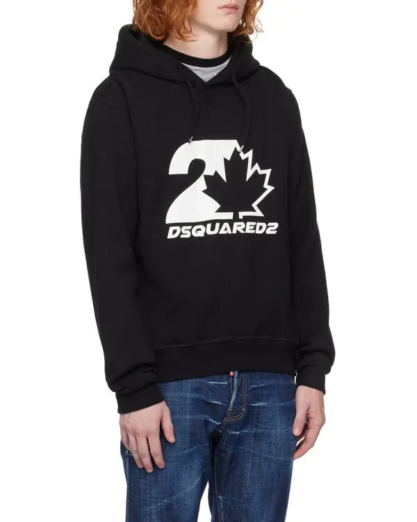 Dsquared2 Logo-printed Drawstring Hoodie