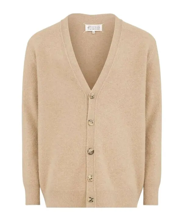 MAISON MARGIELA V-neck Button-up Cardigan