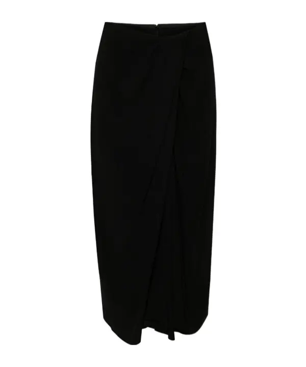 Dries Van Noten High Waist Skirt - Black