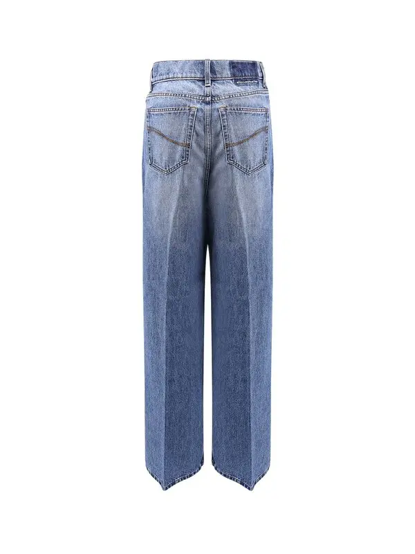 Stella McCartney Logo Patch Jeans