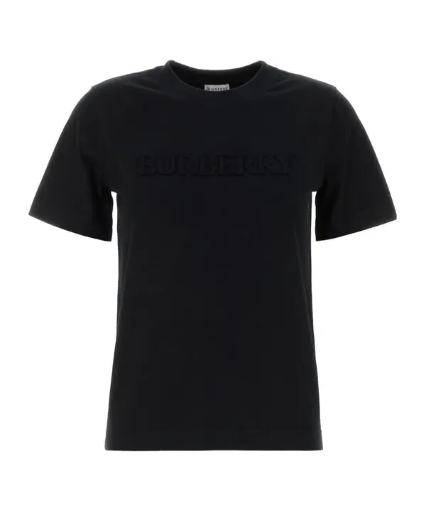 Burberry Logo Embroidered T-shirt