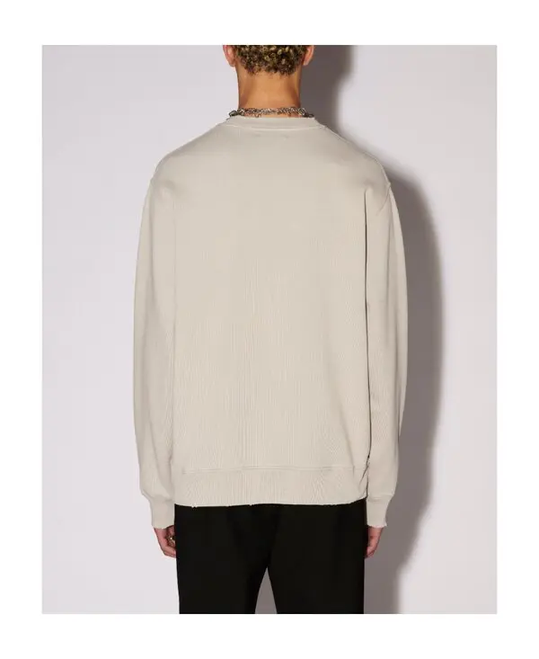 AMBUSH Logo Patch Crewneck Sweatshirt - Nude