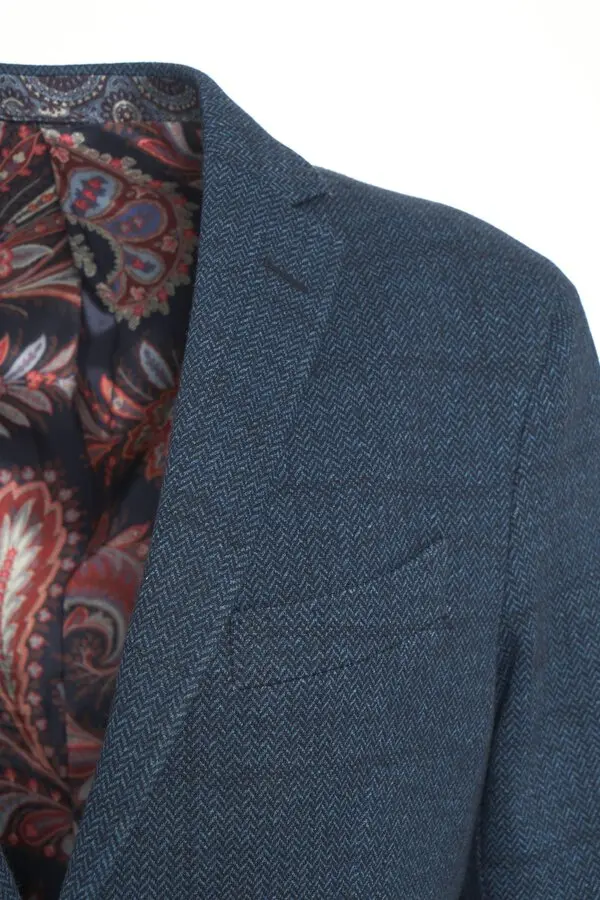 Etro Single-breasted Blazer - Blue