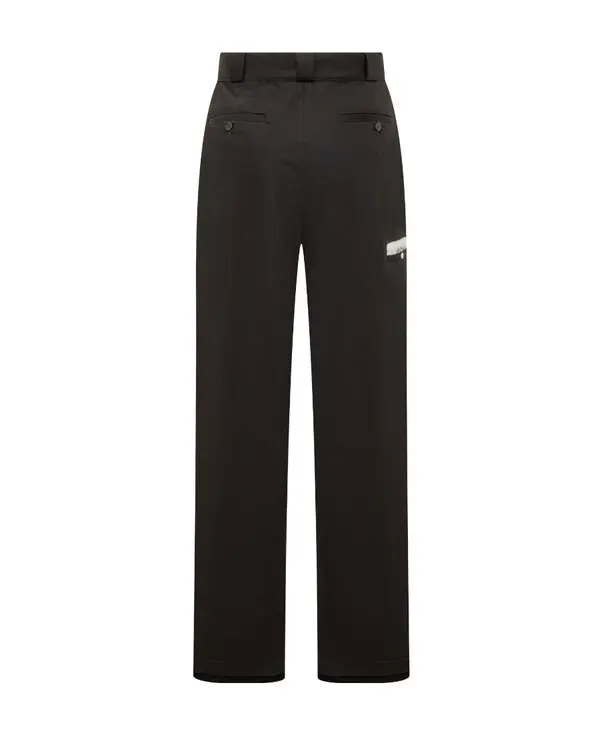 Palm Angels Straight Leg Logo Pants