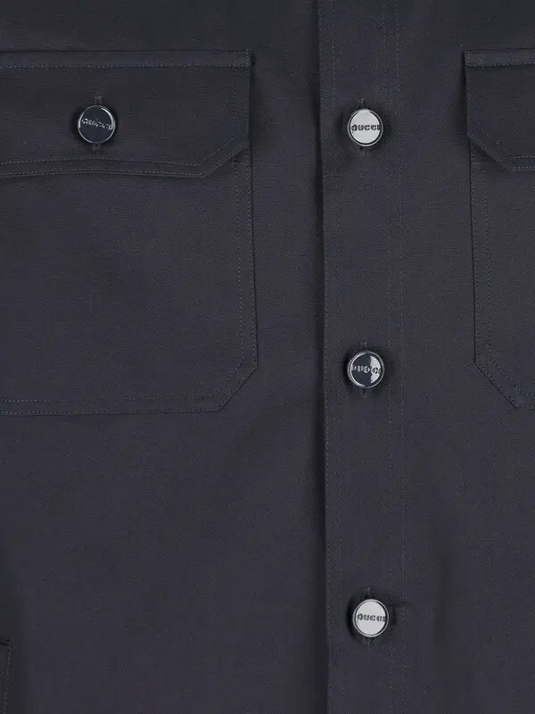Gucci Long Sleeved Twill Shirt