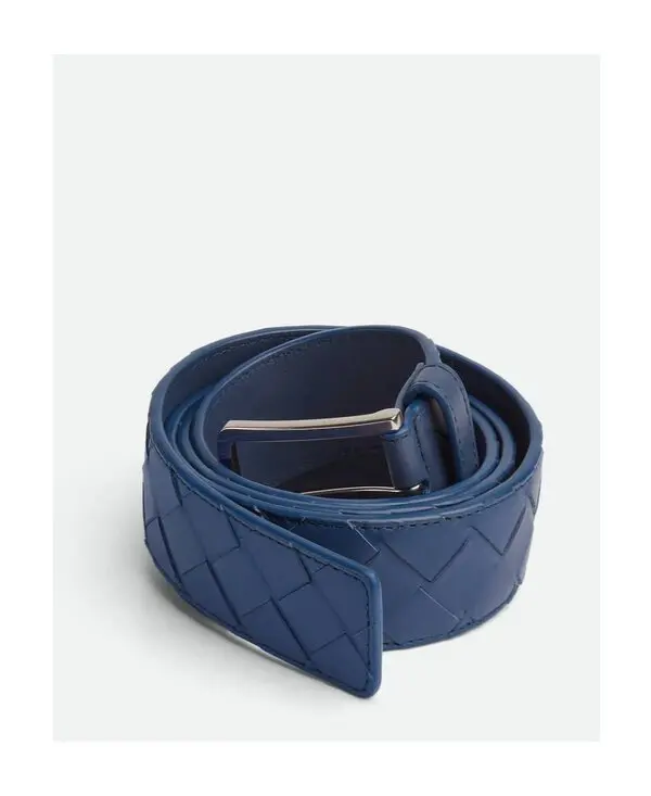 Bottega Veneta Intrecciato Leather Belt